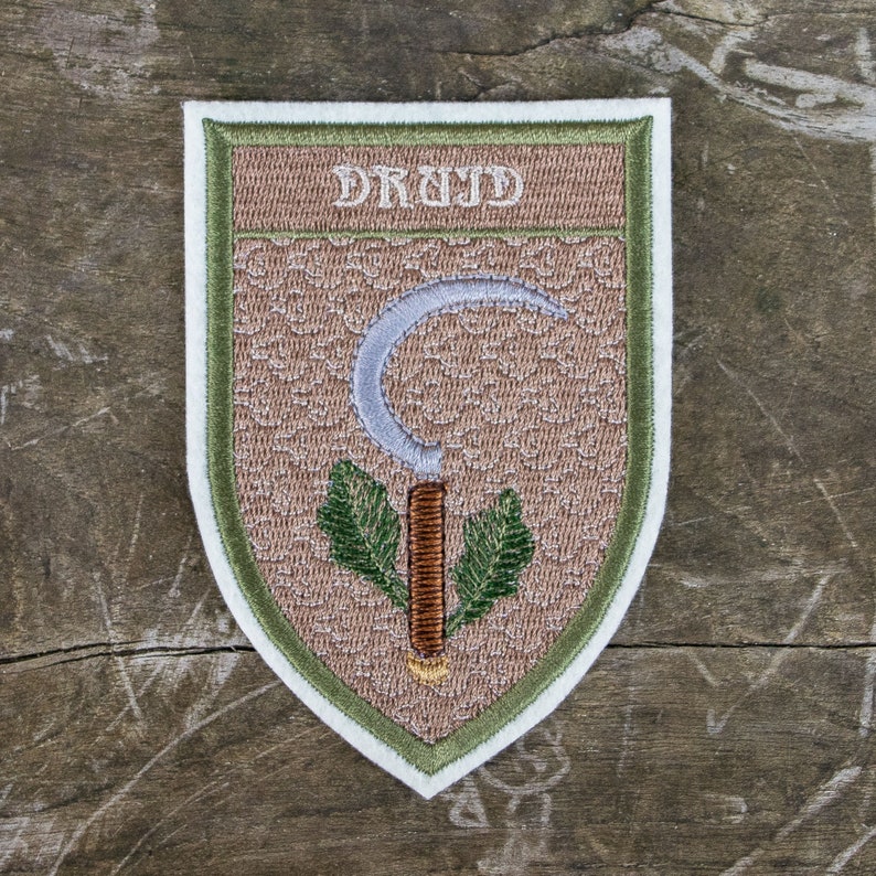 Dnd Druid Class Patch - Etsy