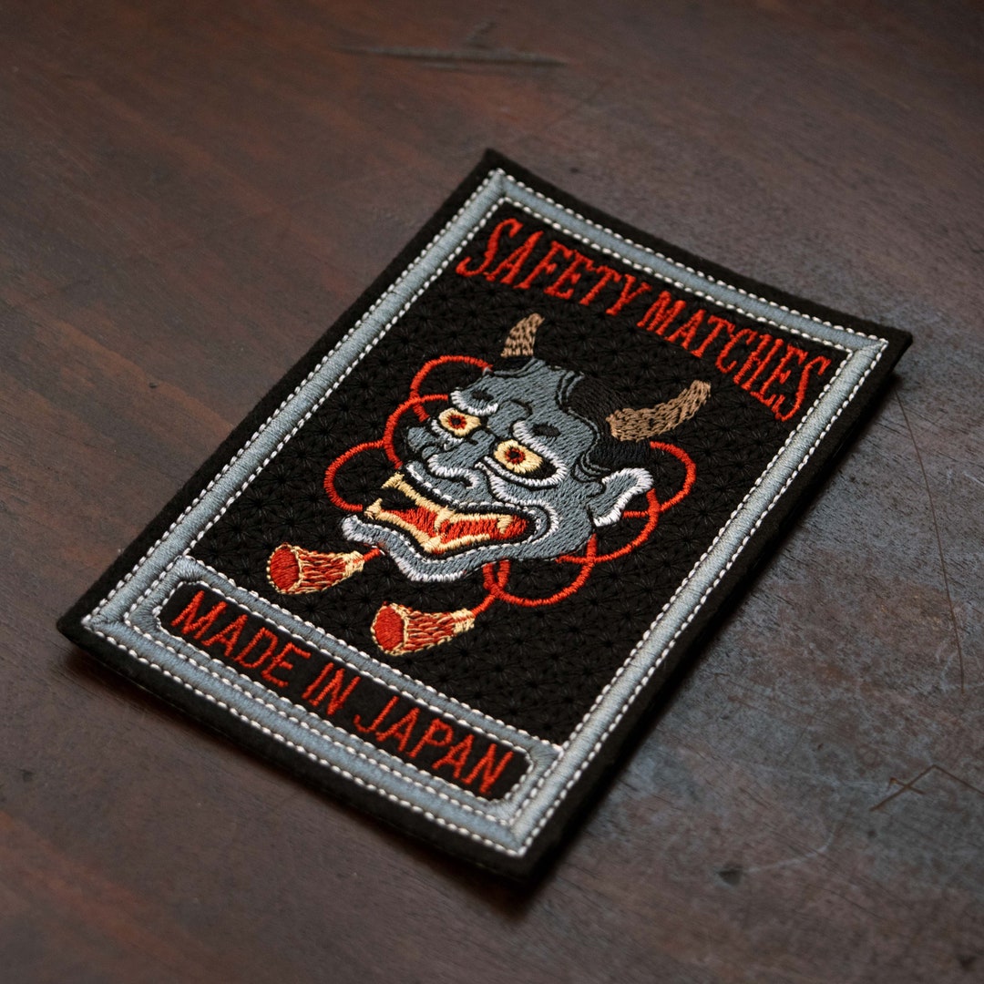 Japanese Hannya Demon Patch - Etsy