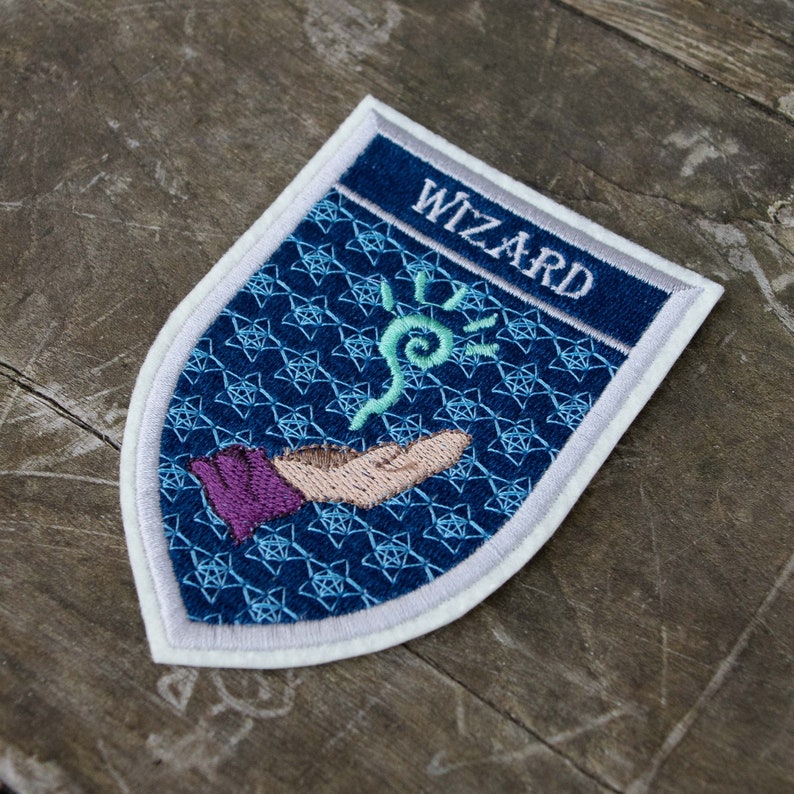 Dnd Wizard Class Patch - Etsy