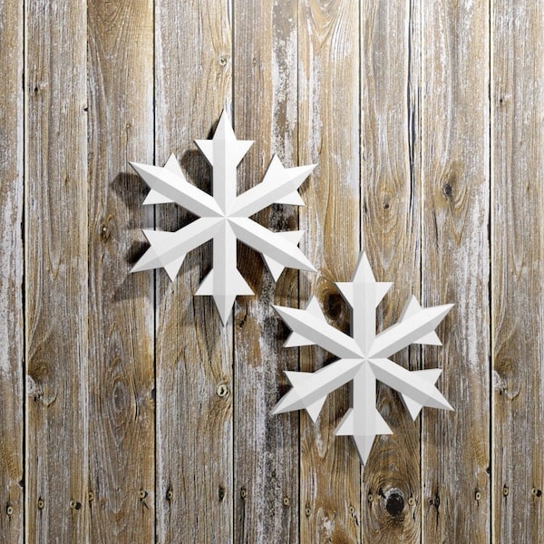 Snowflake Home Decor - Etsy