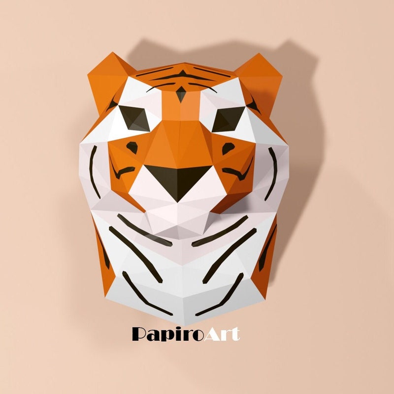 Tiger Papercraft - Etsy
