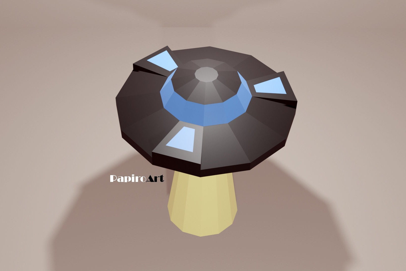 Spaceship, Flying Object, Flying Saucer, Papercraft UFO, 3D Fluing ...