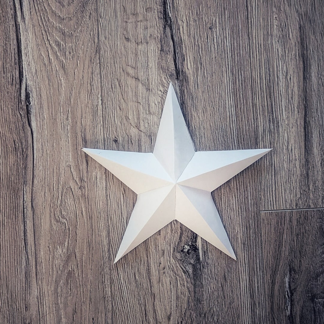 Papercraft Stars, Star on the Wall, 3D Stars, Christmas Stars ...