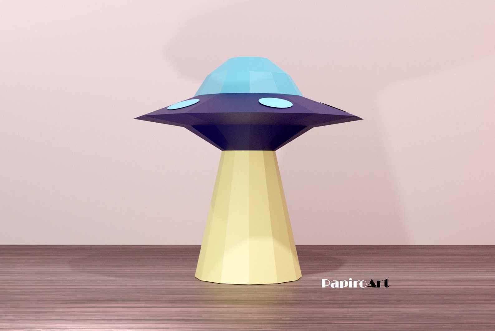Flying Saucer Ufo Paper Papercraft UFO 3D Fluing Saucer - Etsy