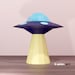 Flying Saucer, Ufo Paper, Papercraft UFO, 3D Fluing Saucer - Etsy