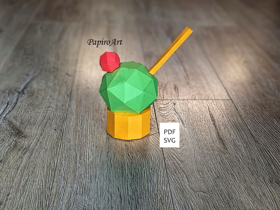 Ice Cream Papercraft - Etsy
