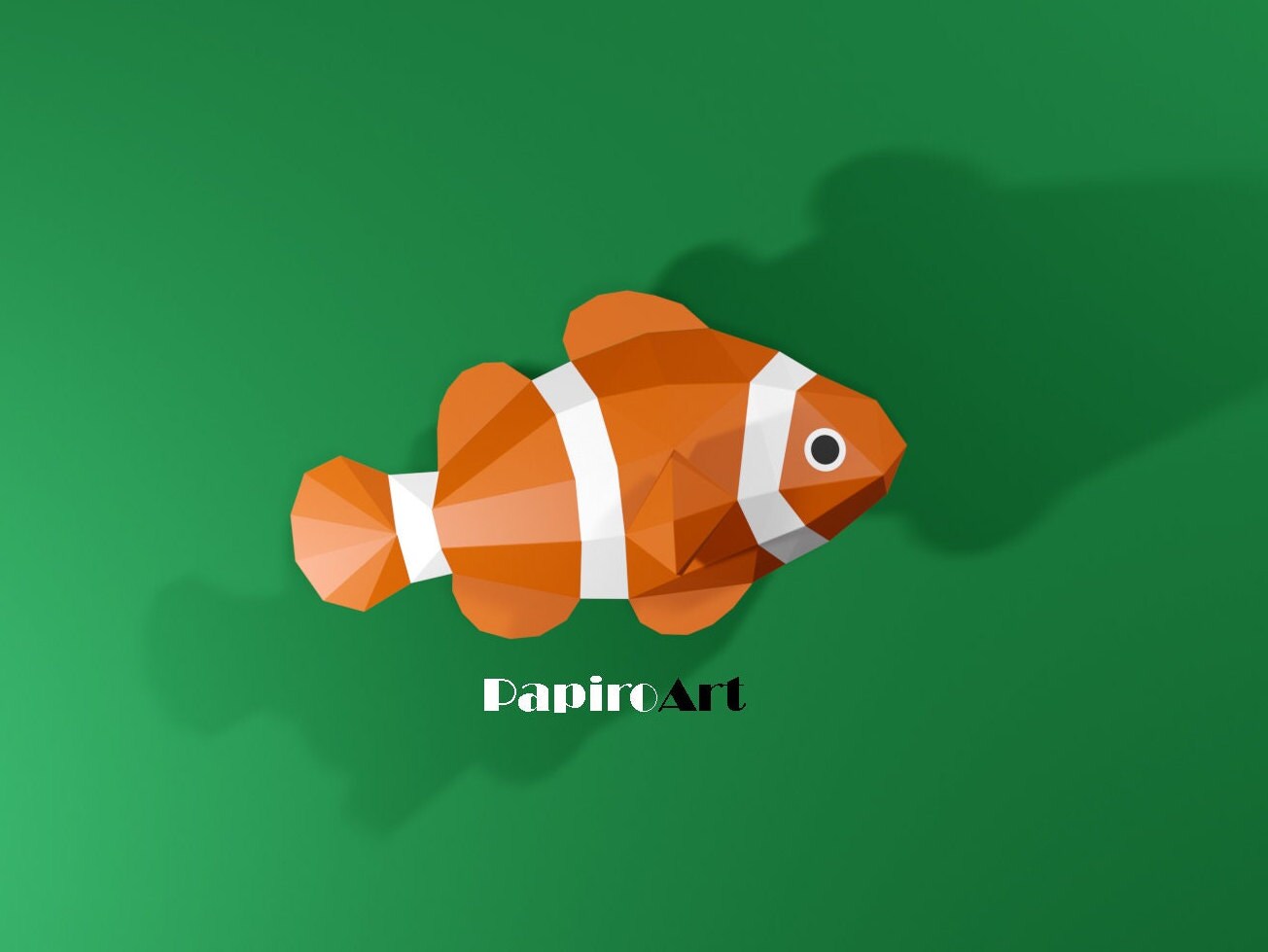 Clownfish, Papercraft Fish, 3d Fish, Fish Bowl, Aquarium, Paper Fishes ...