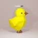 Chick, Chicken, Papercraft Chicken, 3D Animal, Home Decor, DIY Chick ...