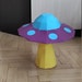 Flying Saucer, Ufo Paper, Papercraft UFO, 3D Fluing Saucer - Etsy