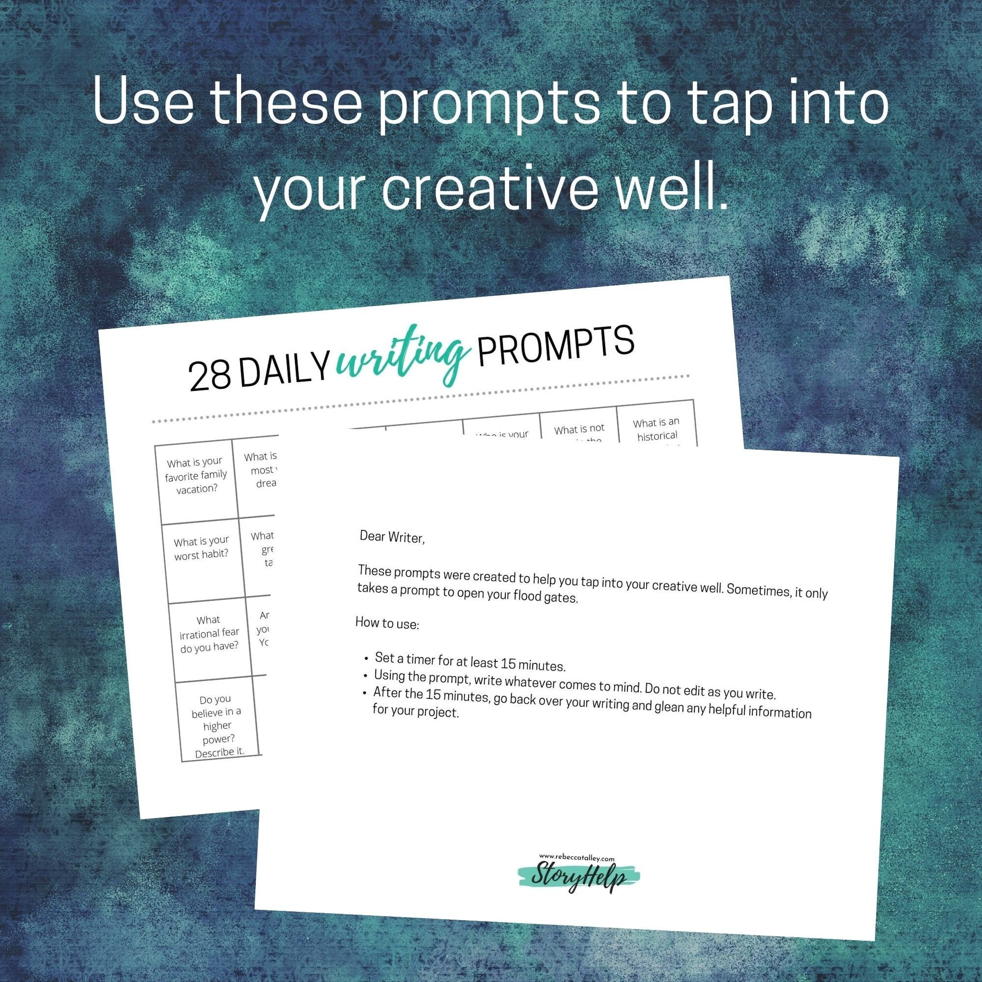 Printable Creative Writing Worksheets