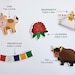 Nepali Culture Stickers | Animal, Food, Culture | Glossy-coated Vinyl ...