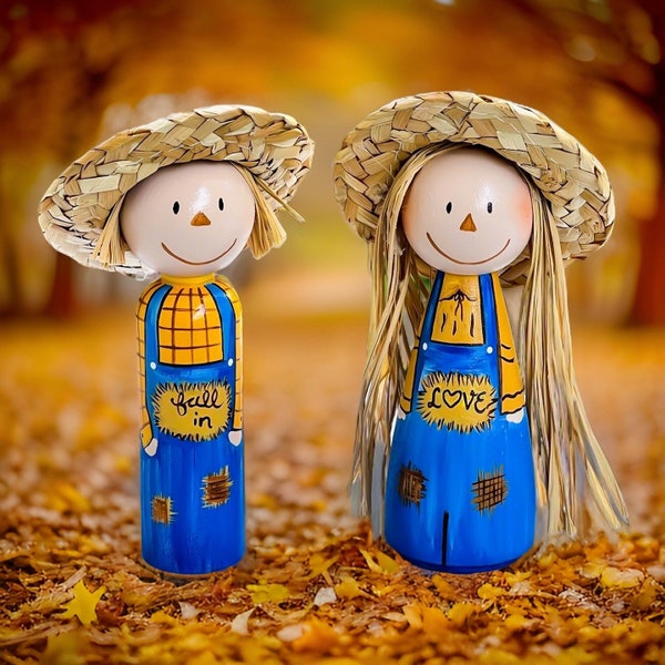 Wooden Scarecrow - Etsy