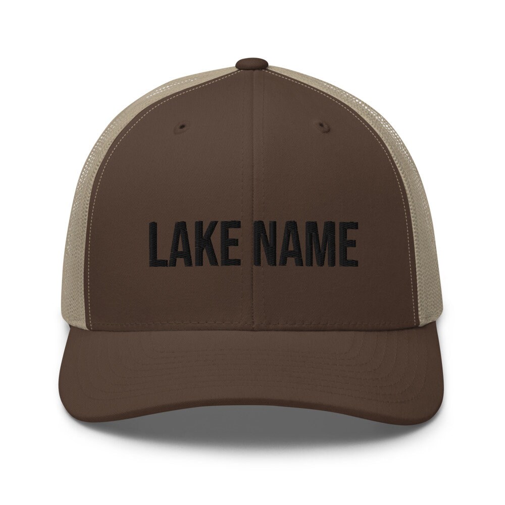 Custom Trucker Hat All Caps Font - Etsy