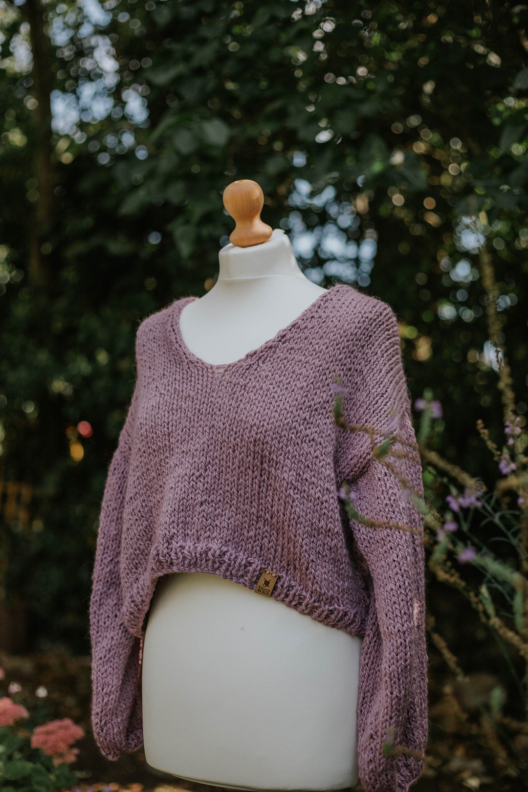 Rustic Handknitted Boho Jumper - Etsy UK