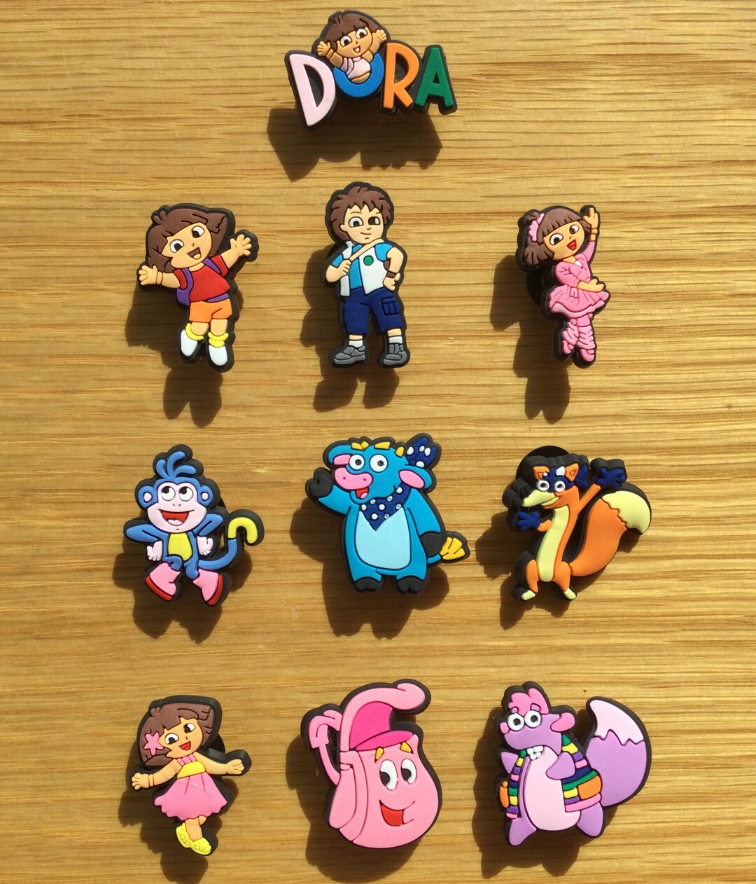 Dora the Explorer Shoe Charms | Adventure Shoe Charms | Cartoon Shoe ...