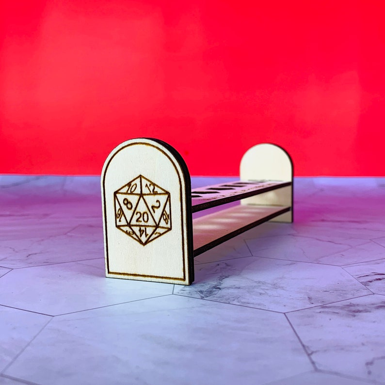 May All Your Hits Be Crits Dice Stand, Dnd, Pathfinder, Dice Holder ...