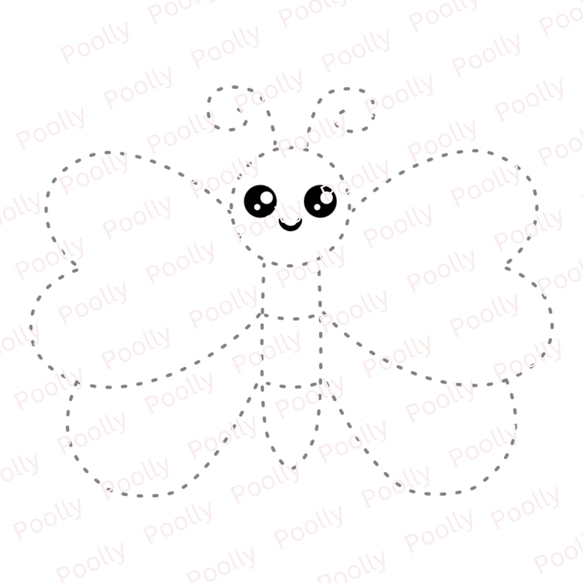 Tracing Drawing Butterfly for Kids - Etsy