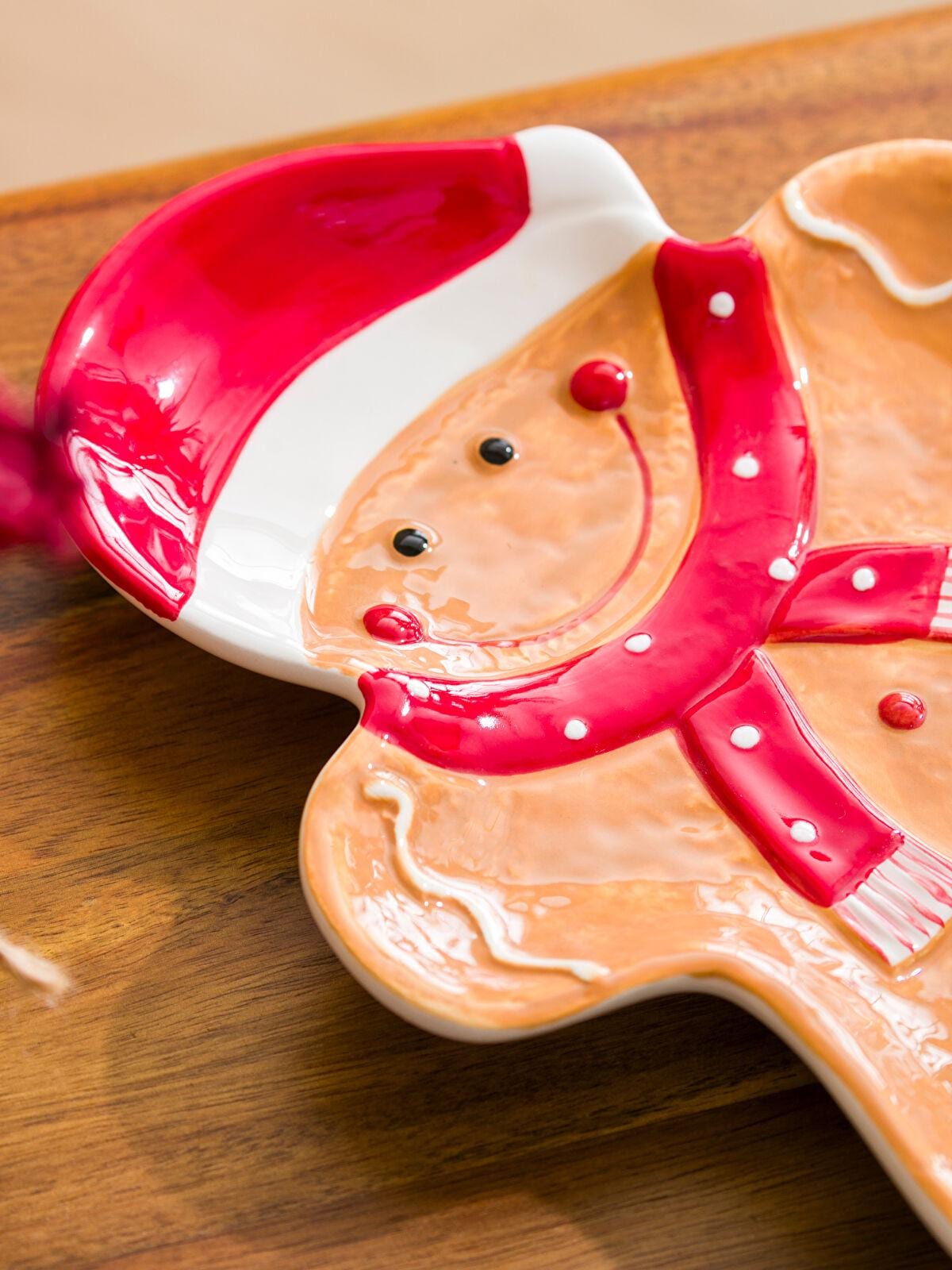 Gingerbread Man Themed Ceramic Presentation Plate - Etsy