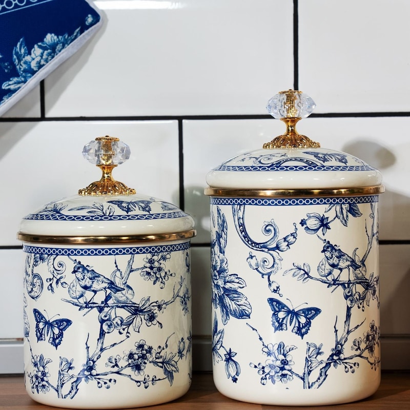 Blue Jars - Etsy