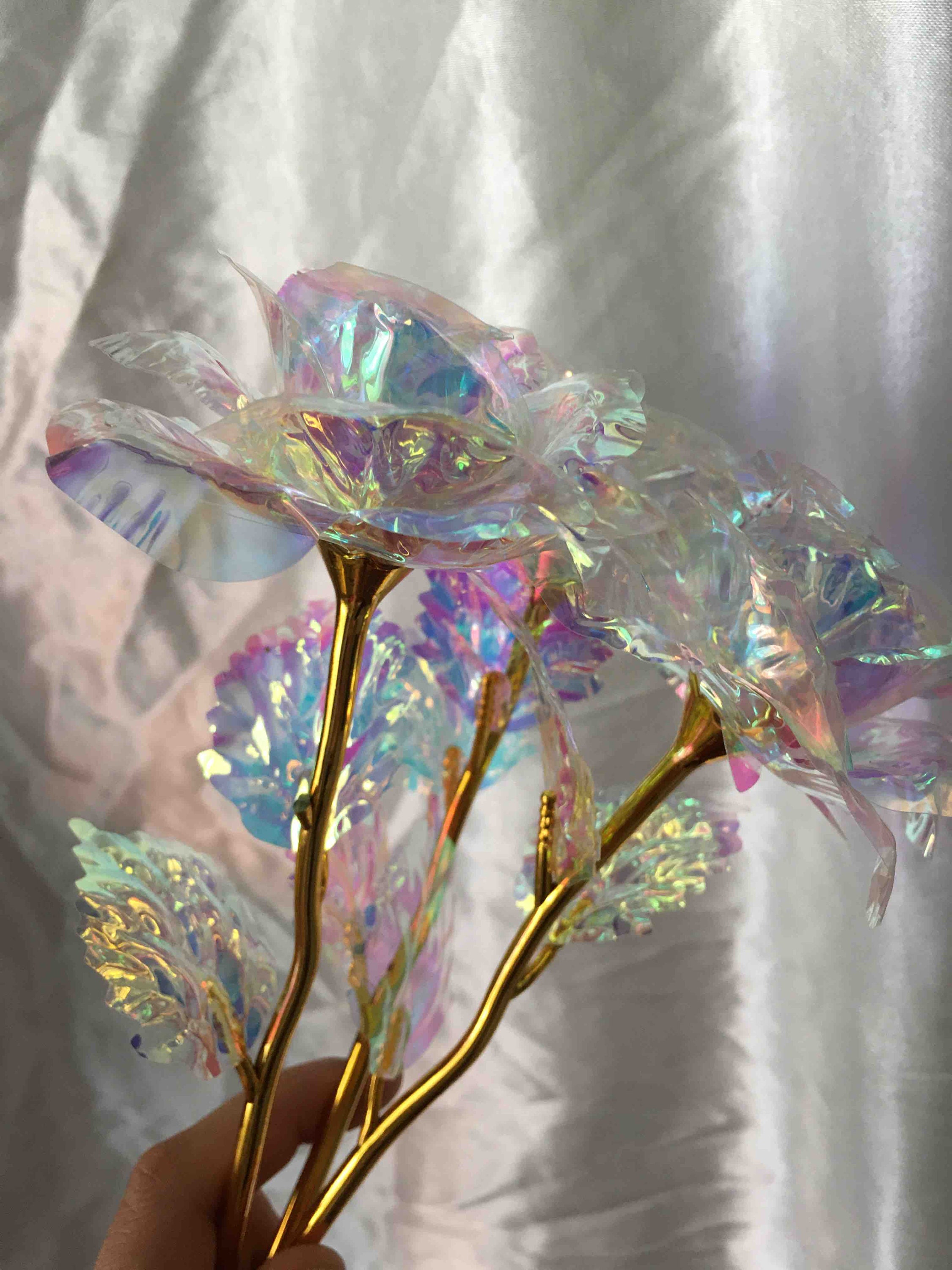 Galaxy Rose: Iridescent Unfading Rose - Forever Flower Gift - Etsy
