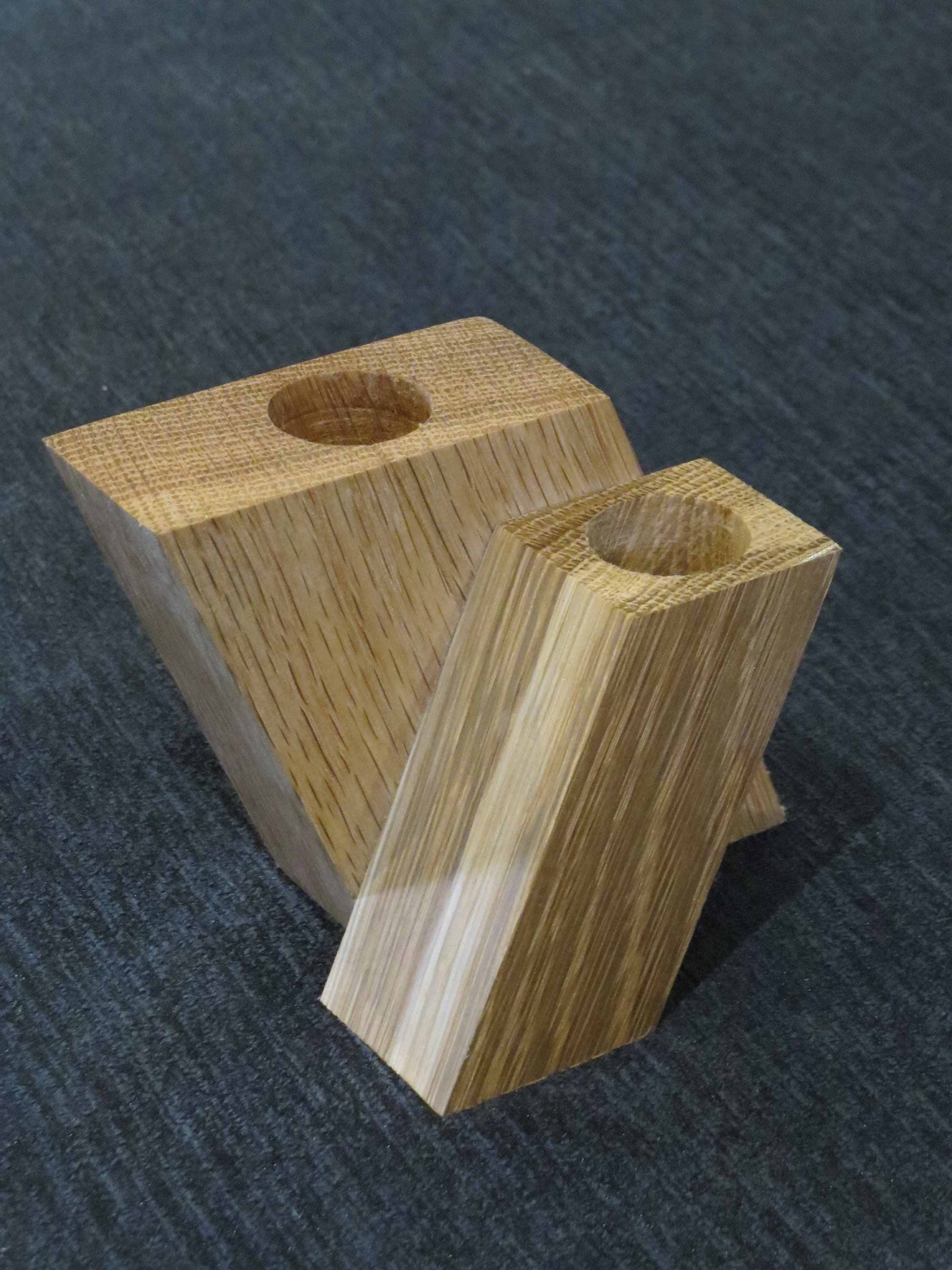 Propagation Base, White Oak Propagator, Hydroponic Vase, Indoor Plant ...