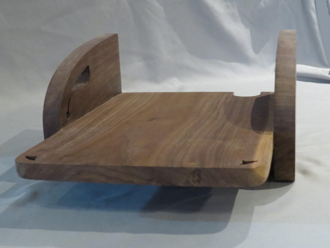 Coffee Station Wall Mount Coffee Shelf With Hanging Wire - Etsy