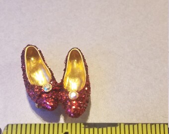 Ruby Slippers Pin - Etsy