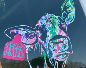 Cow Decal | Etsy