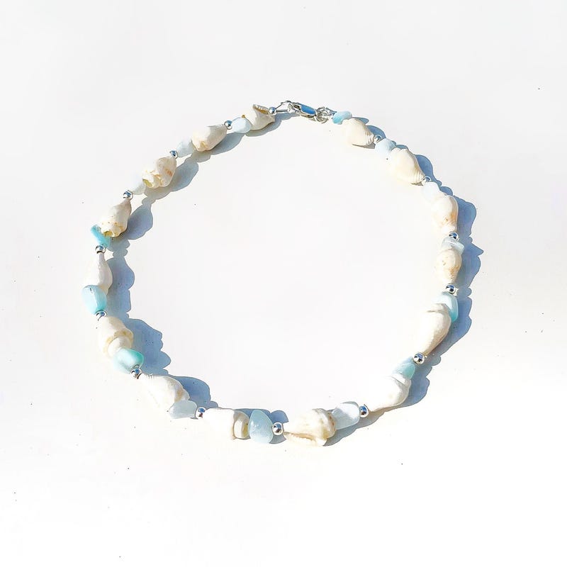 Seashell Anklet - Etsy
