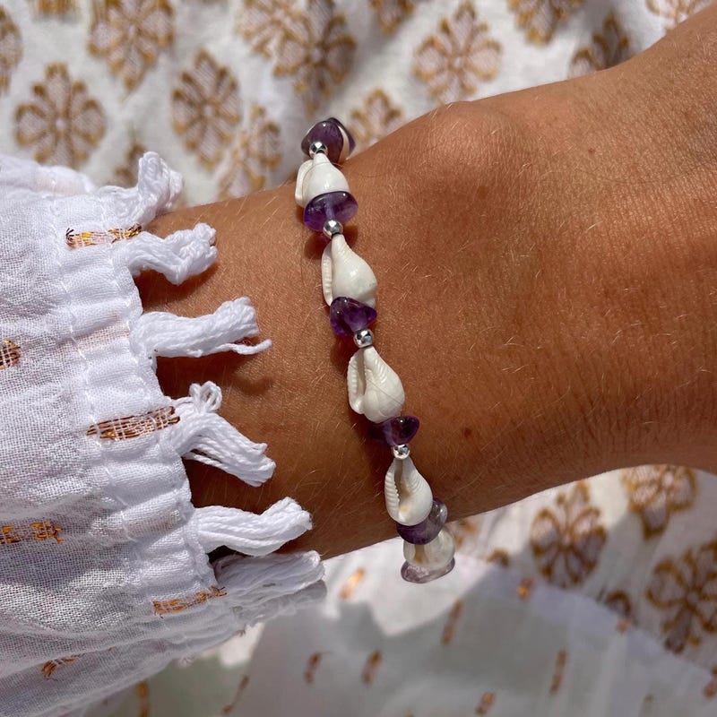 Seashell Bracelet - Etsy