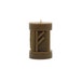 Fehu Rune Pillar Candle Northern Runes Scandinavian Art Statue Unique ...