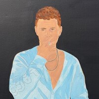 Freeze LMF French Hiphop Fanart Creation Print Acrylic Painting ...