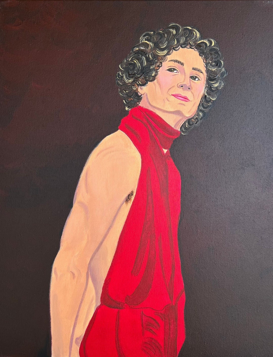 Timothee Chalamet Original Acrylic Painting - Etsy
