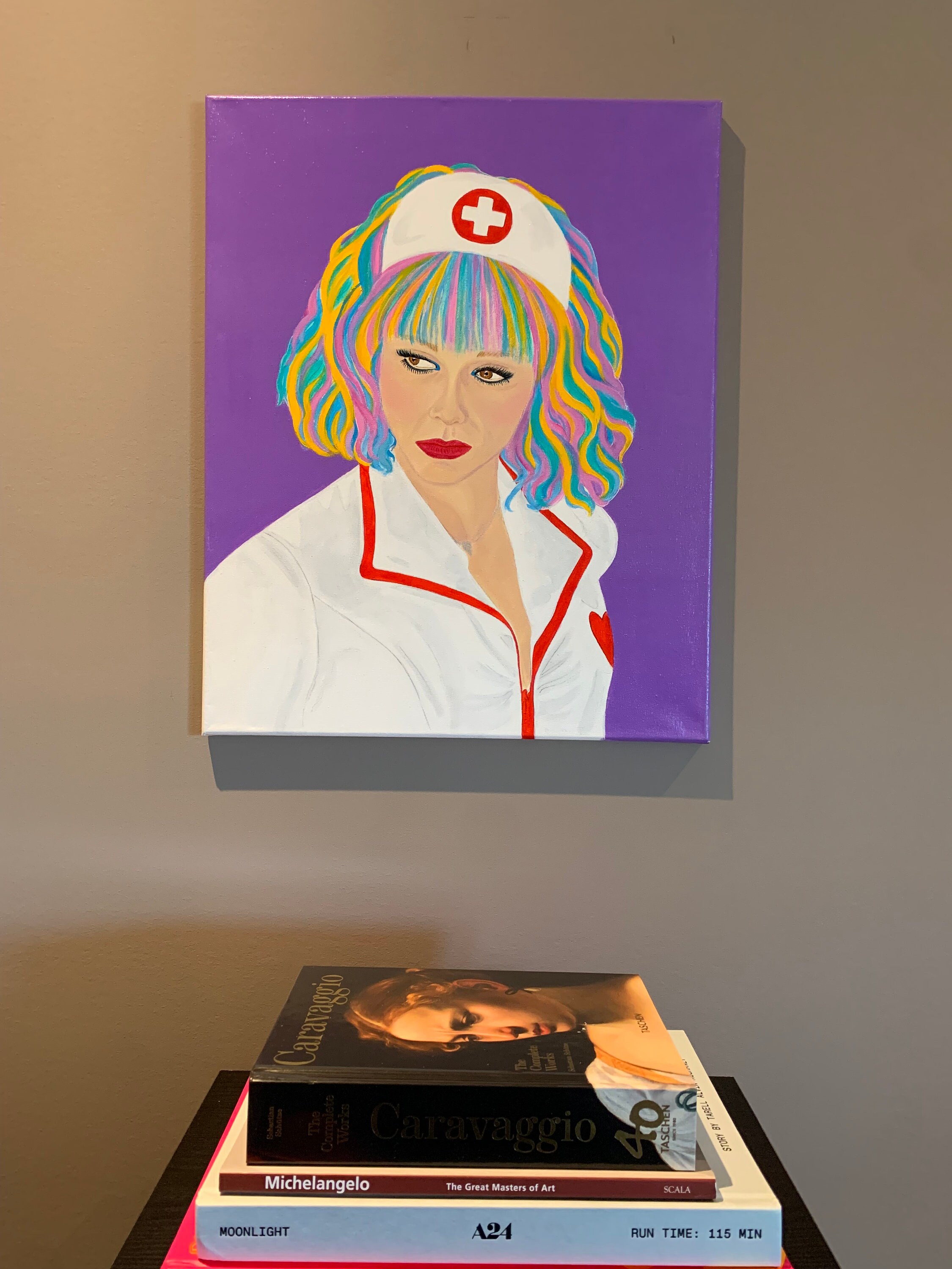 Promising Young Woman Original Painting - Etsy