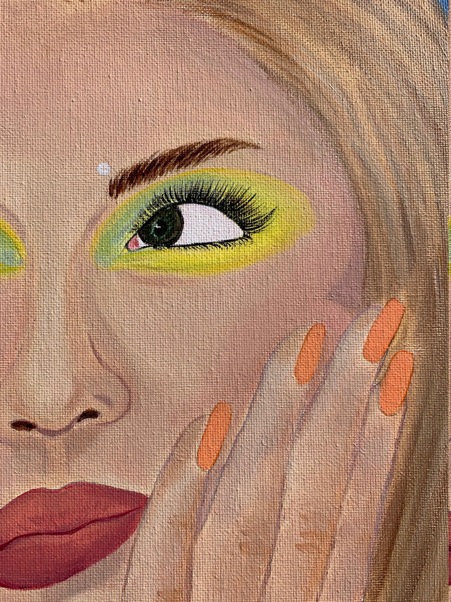 Halsey Original Painting Artwork Fanart - Etsy