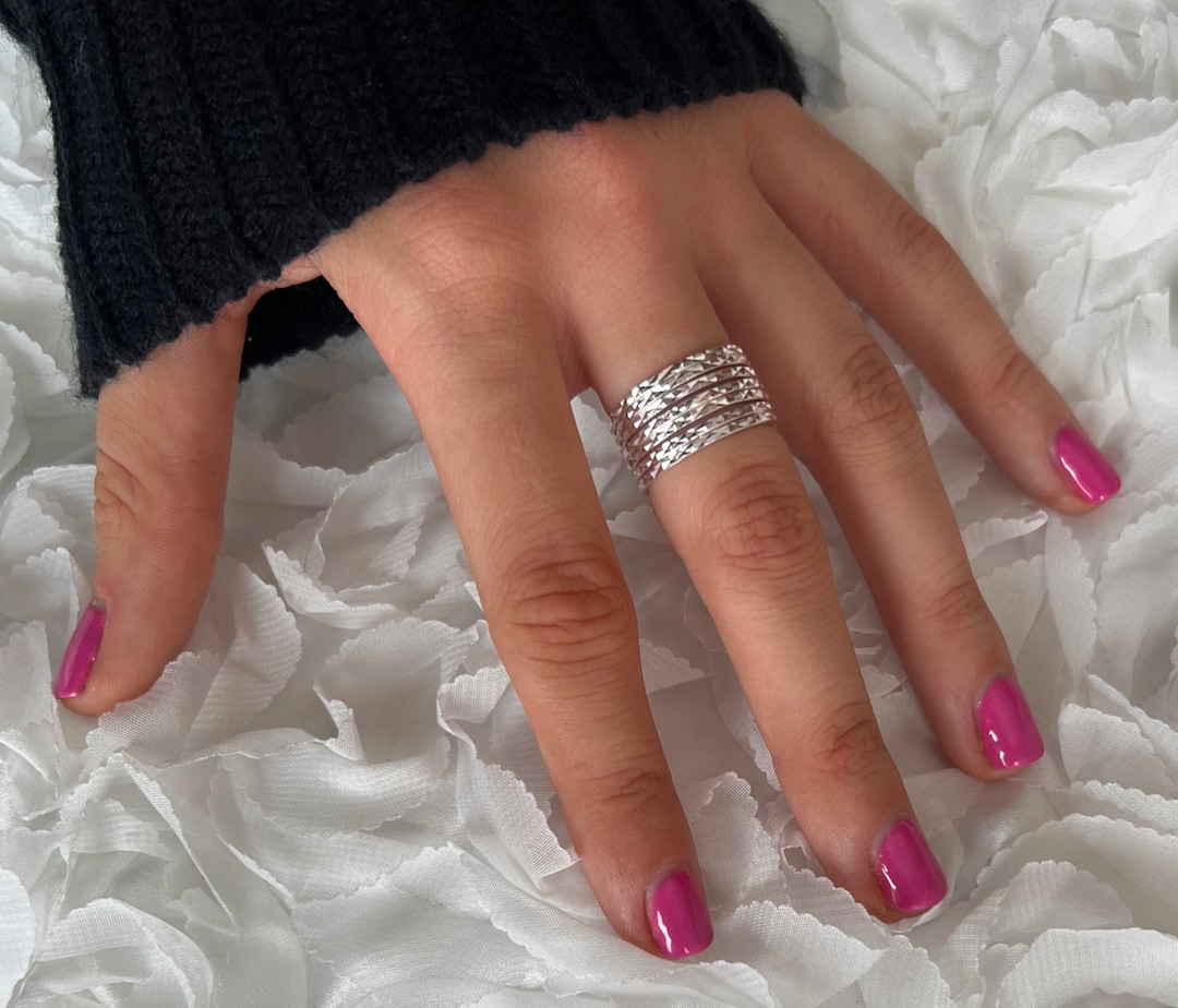 Stackable Rings, Stackable Rings Silver, Silver Stackable Rings, Silver ...