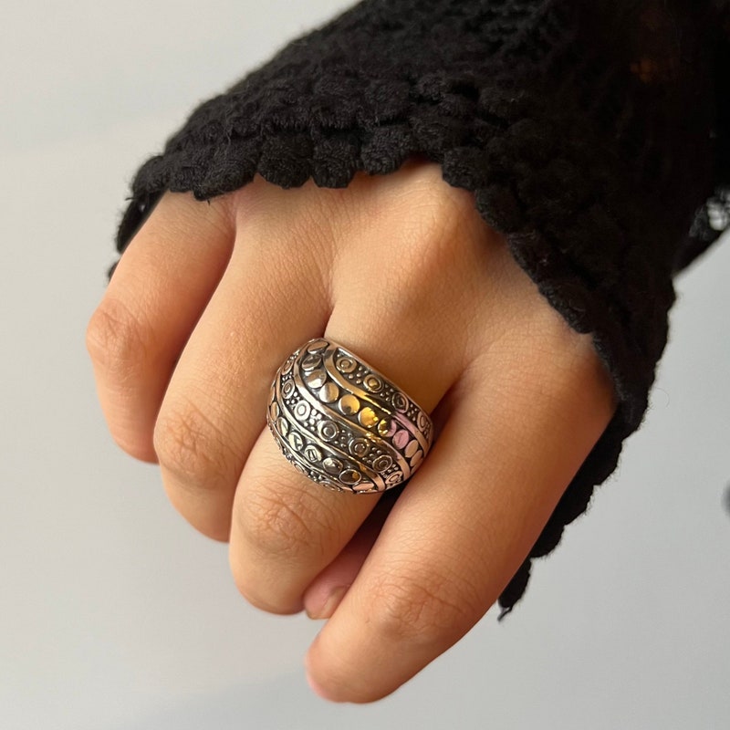 Boho Statement Ring - Etsy