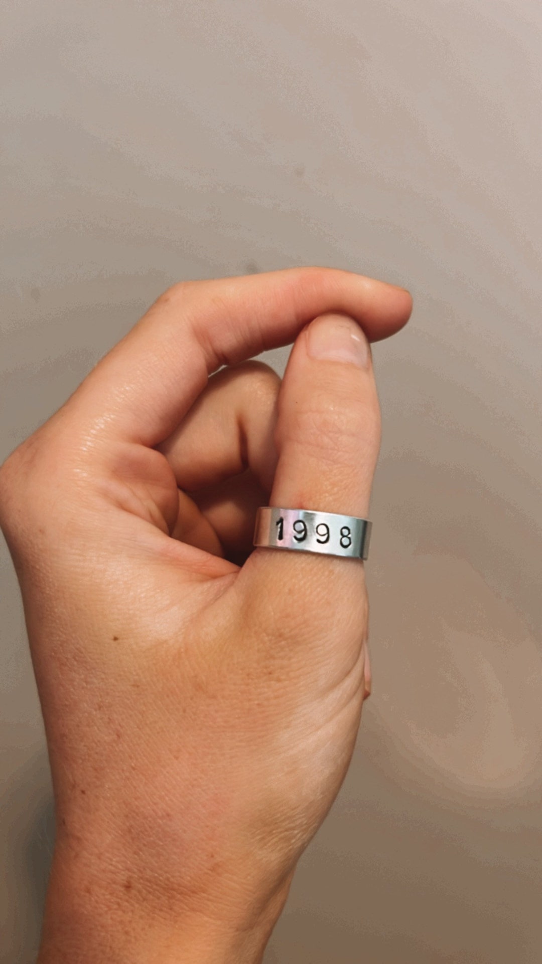 Birth Year Ring - Etsy