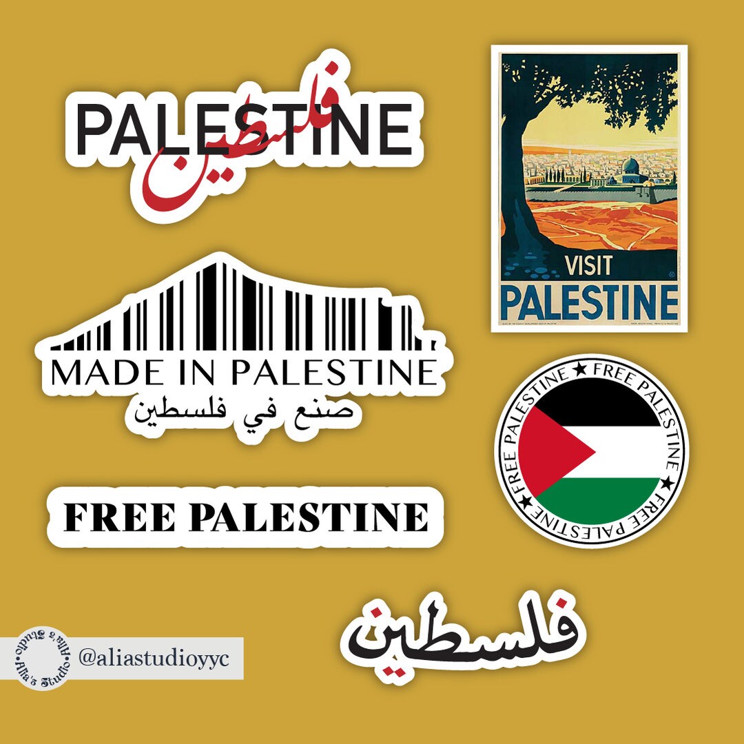 Palestine Stickers Bundle - Etsy