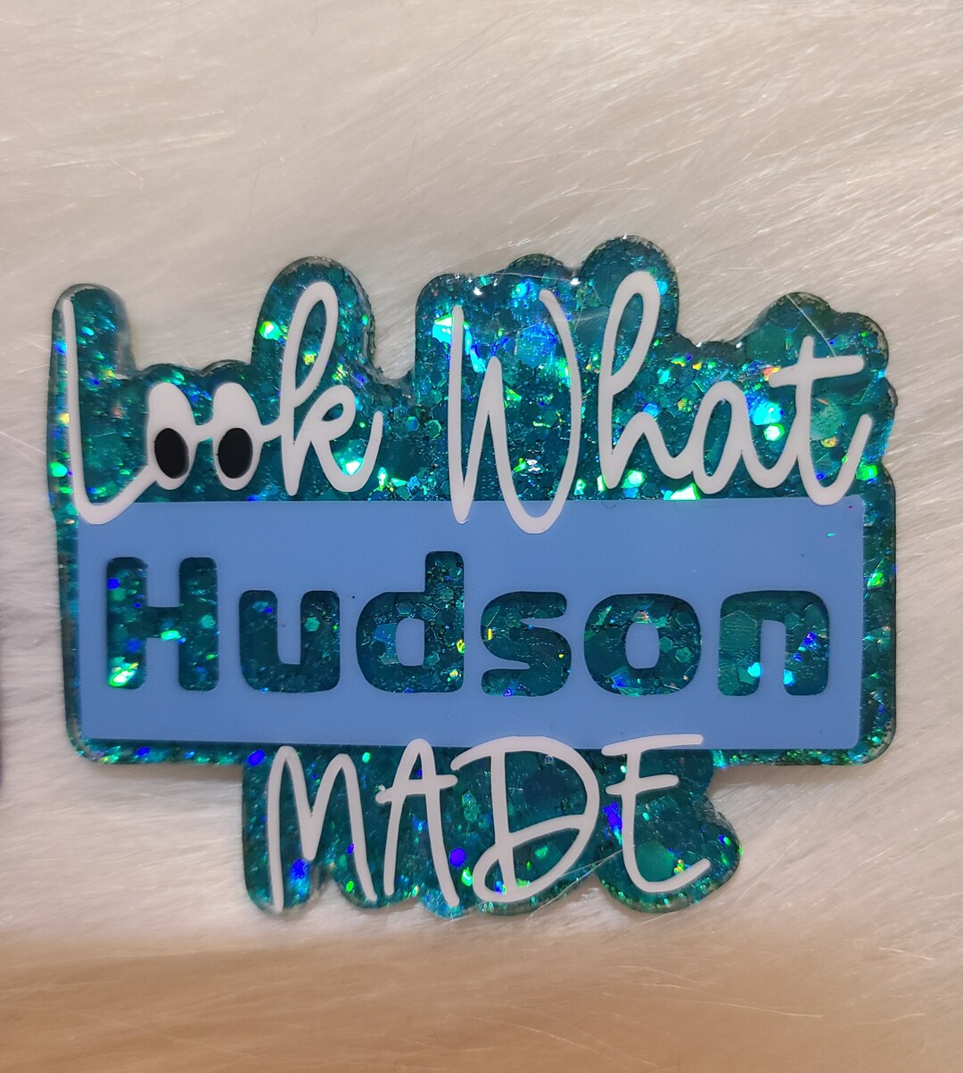 Personalized Look What I Made Magnet!! Custom Kids Artwork MAGNET for ...