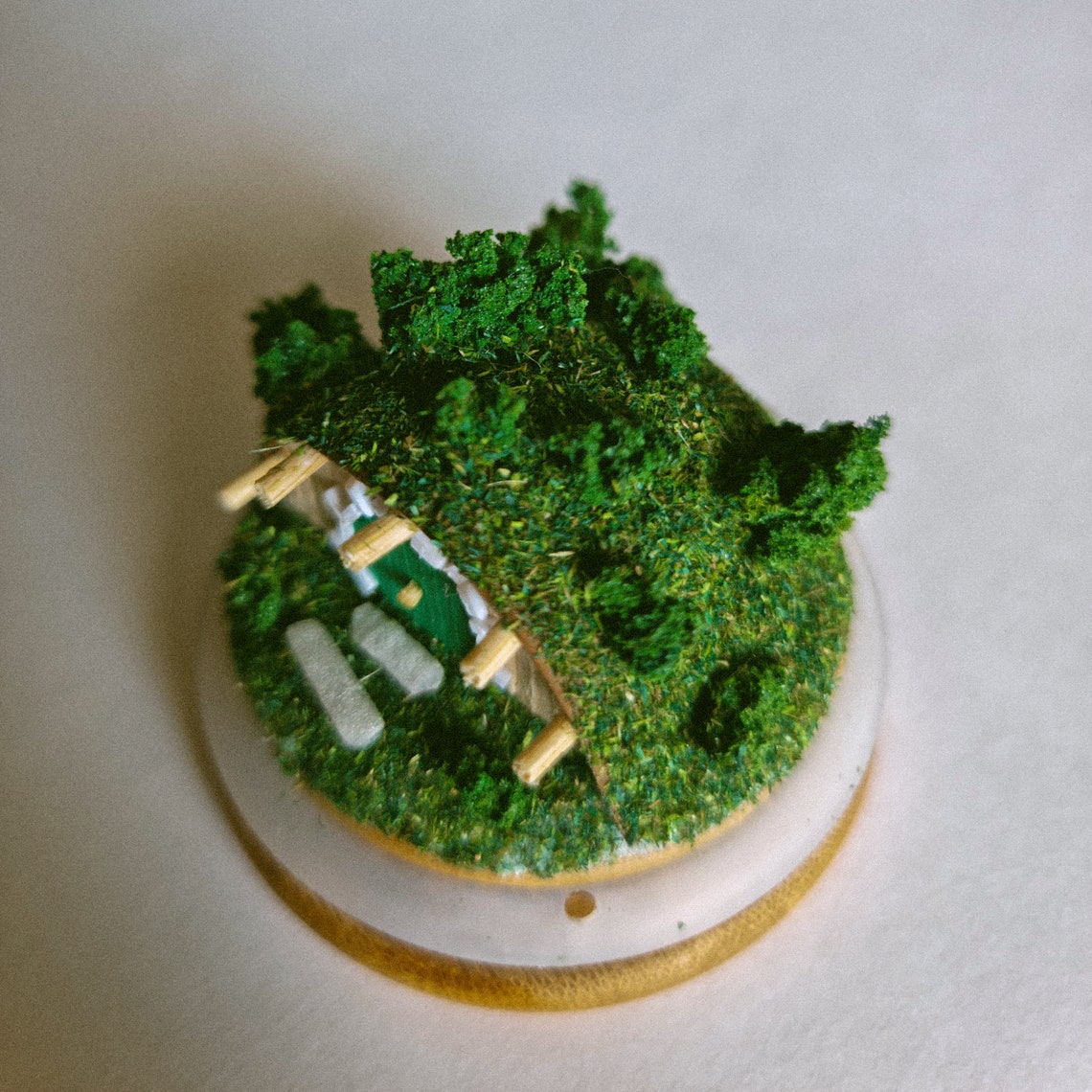 Hobbit House Bilbo's House LOTR Diorama Hobbit Diorama Fantasy Hut ...