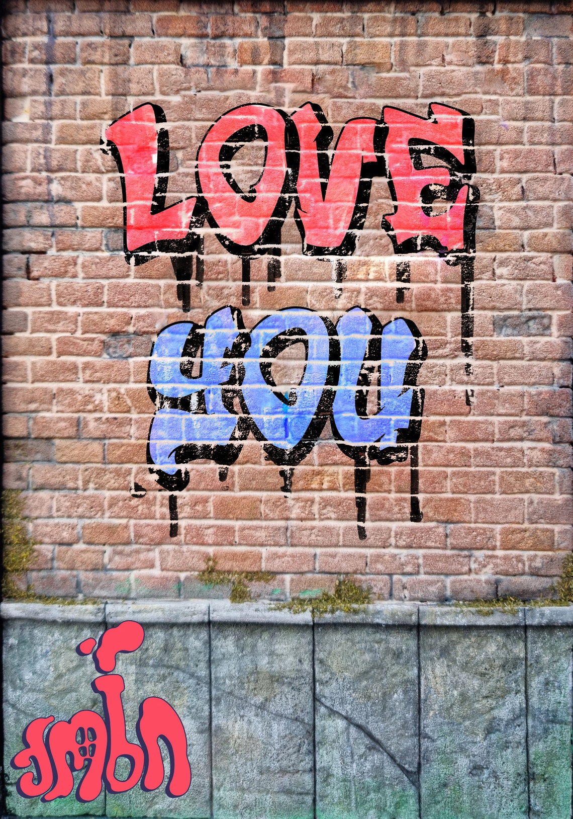 Customizable Miniature Wall Frame Custom Graffiti Text - Etsy