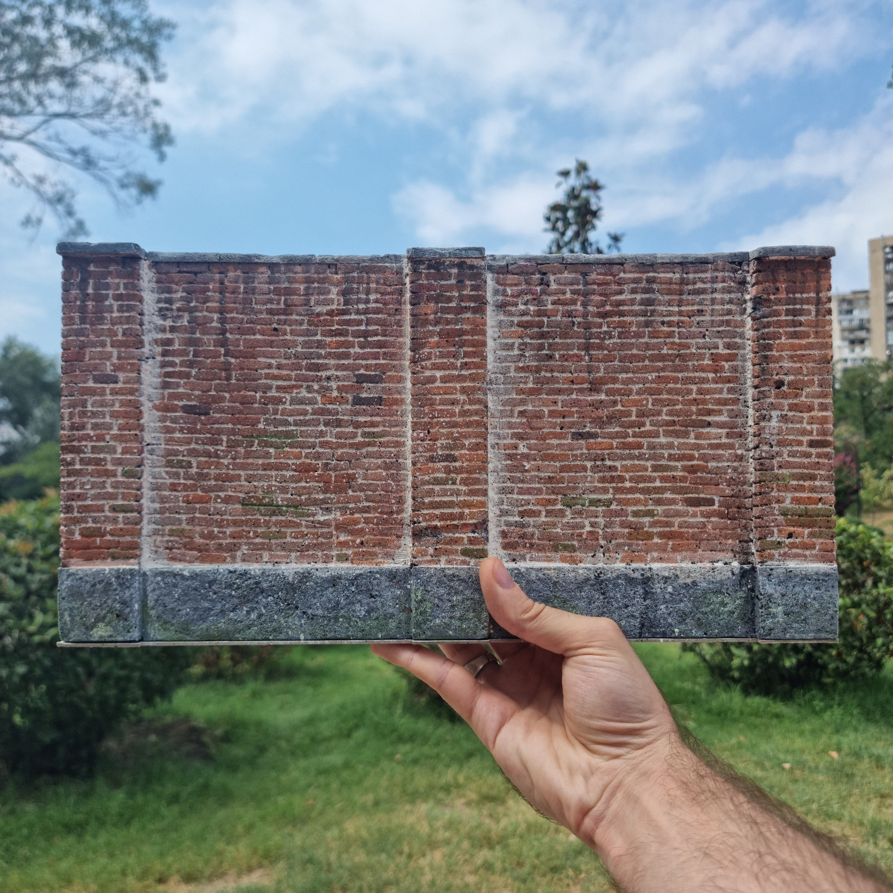 1:24 Wall Diorama | Miniature Photography | Action Figure Diorama Base ...