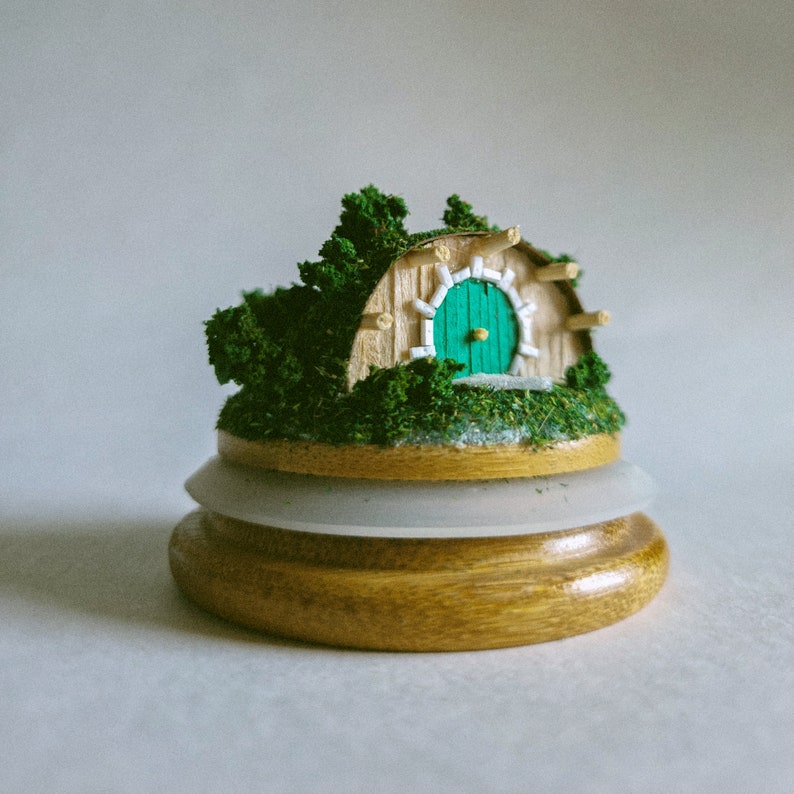Hobbit House Bilbo's House LOTR Diorama Hobbit - Etsy