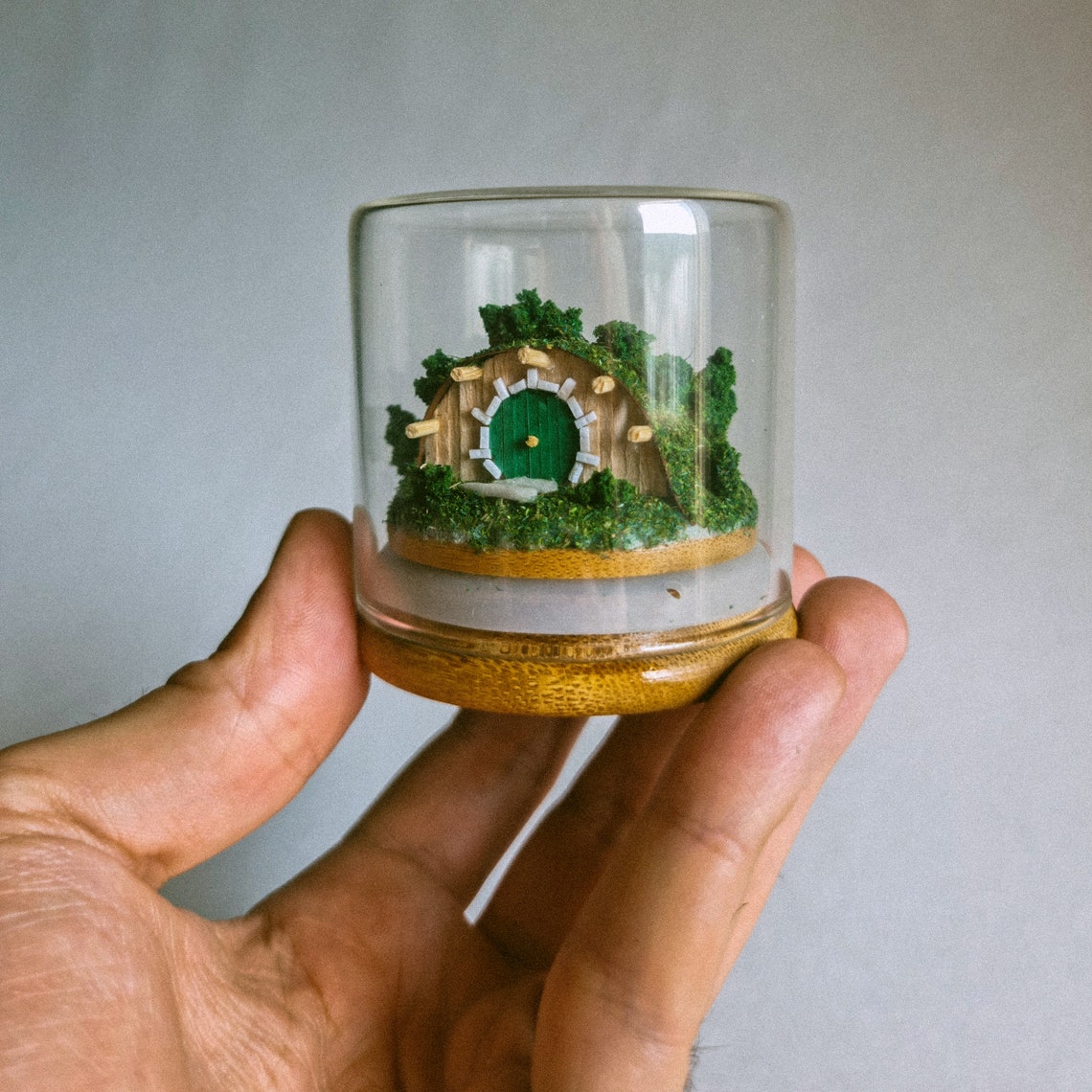 Hobbit House Bilbo's House LOTR Diorama Hobbit Diorama Fantasy Hut ...