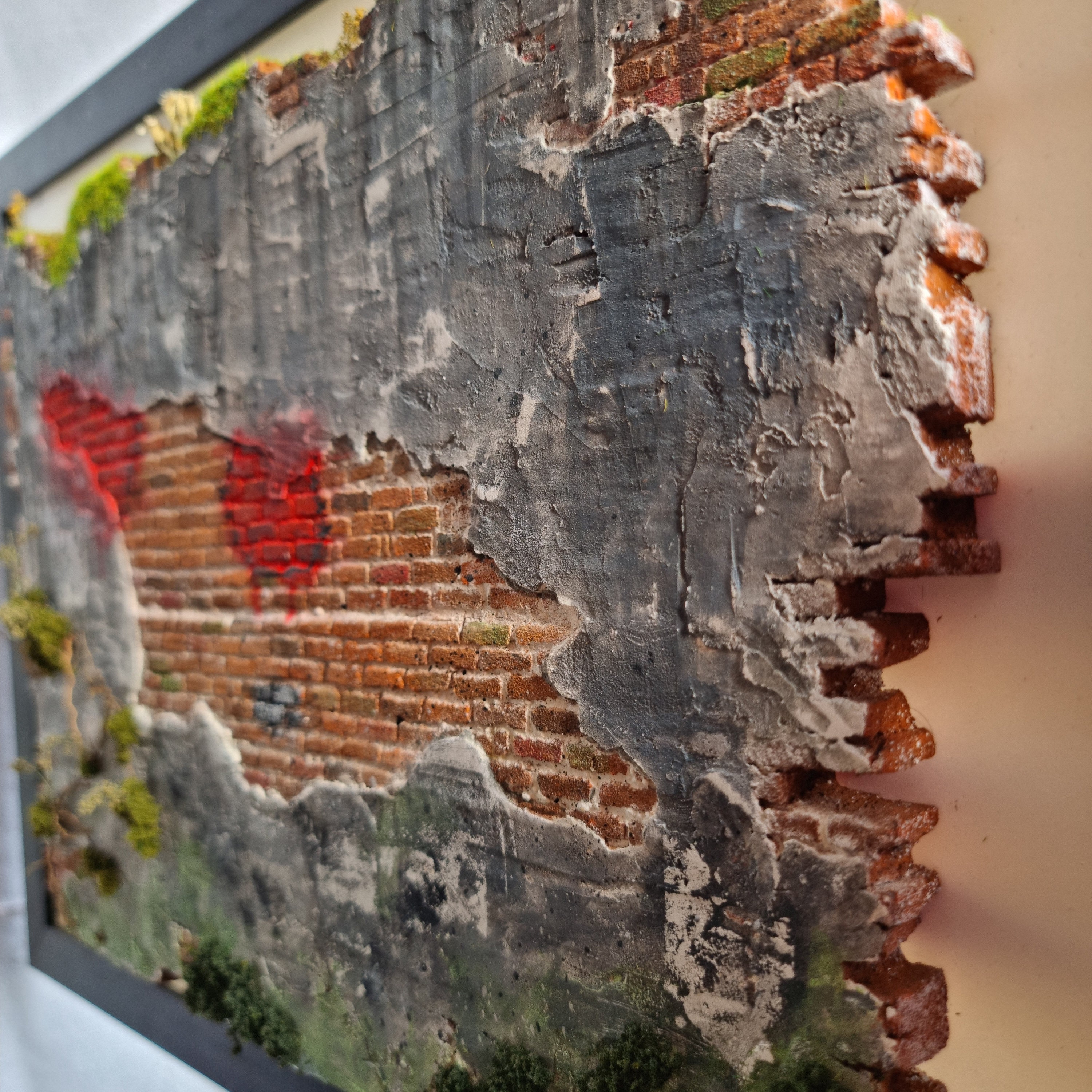 Graffiti Wall With Custom Country Map Custom Wall Graffiti - Etsy