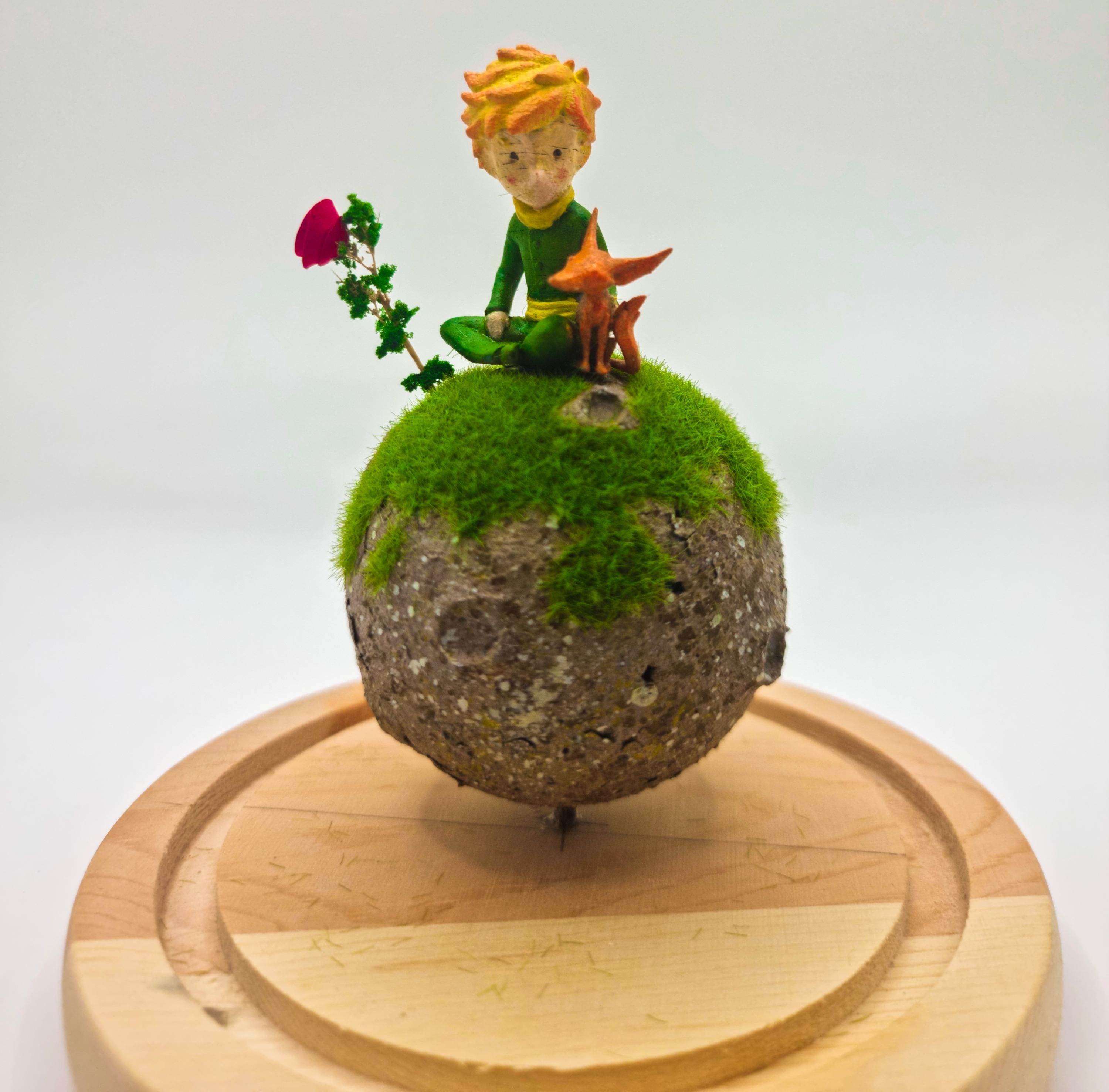The Little Prince | Miniature in Glass Dome | Little Prince Diorama ...