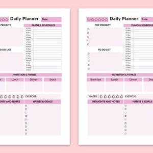 Editable 365-day Planner Template 2024,printable Canva Design,digital ...