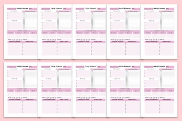 Editable 365-day Planner Template 2024,printable Canva Design,digital ...
