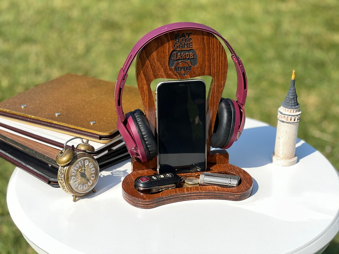 Gamer Gift, DJ Gift, Game Gift, Headphone Hanger, Headphone Stand ...